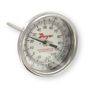 Bimetallthermometer – Dwyer Instruments Deutschland